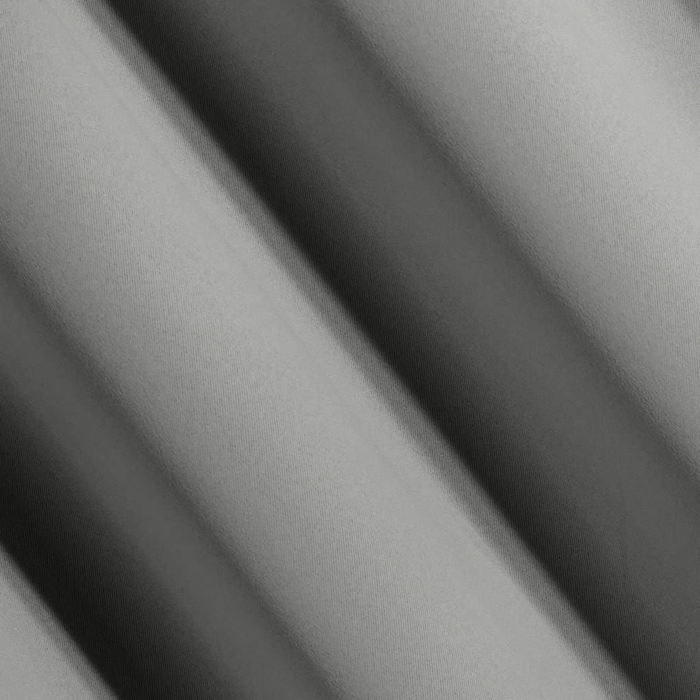 ZATEMŇOVACÍ ZÁVĚS NA KROUŽCÍCH LOGAN 140X270 CM ŠEDÁ
