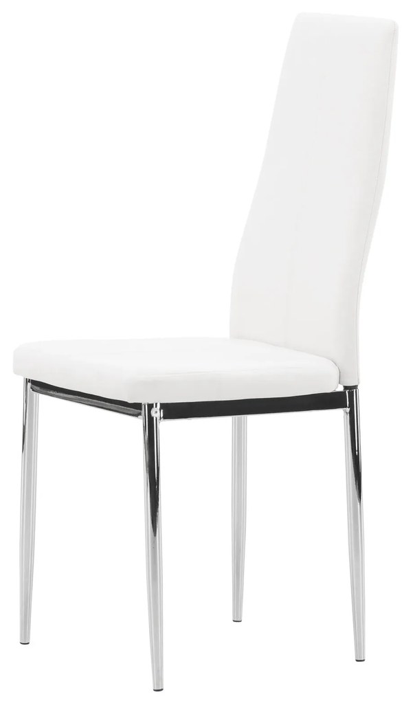 Jídelní židle Pastill, 2ks, bílá, 45x42x99