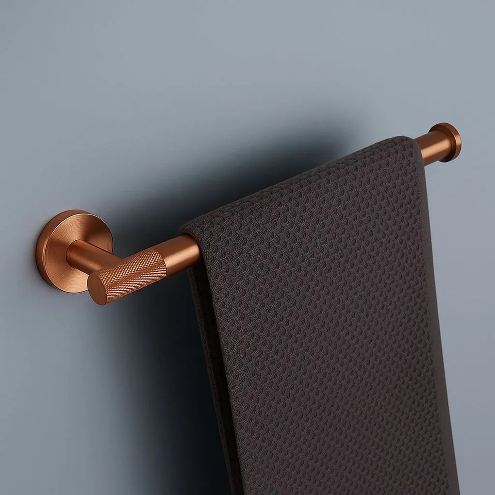 Rea Modern, koupelnový věšák na ručník 26,5cm, 6610a, měděná matná, REA-98013