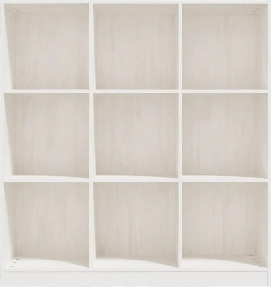 vidaXL Knihovna / dělicí stěna 104x33,5x110 cm masivní borovice [809973] Barva: Přírodní