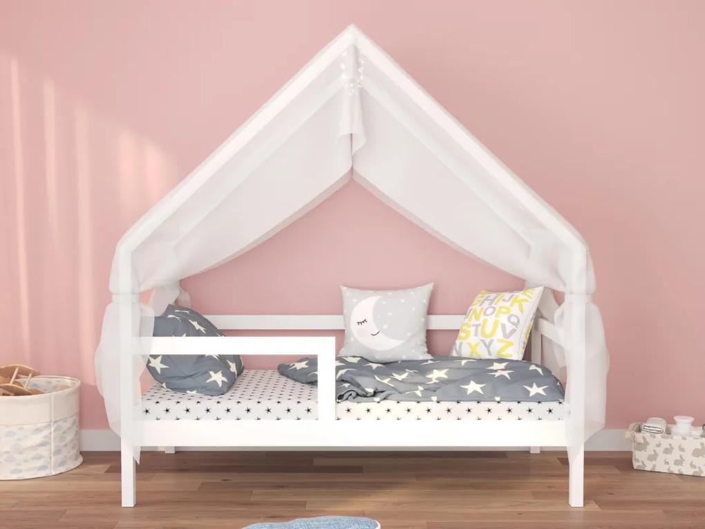 Dětská postel 80 cm Pamuk (bílá) (s roštem). 1067335