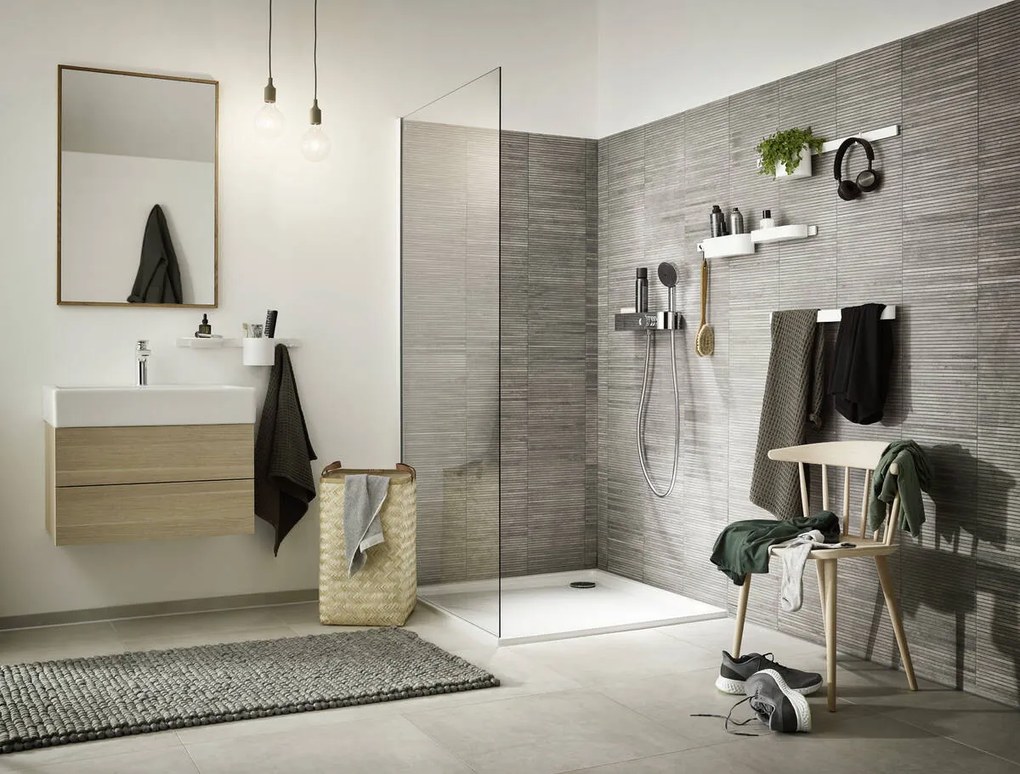 Hansgrohe Pulsify Select S, ruční sprcha 105 3jet Activation EcoSmart, chromová, HAN-24101000