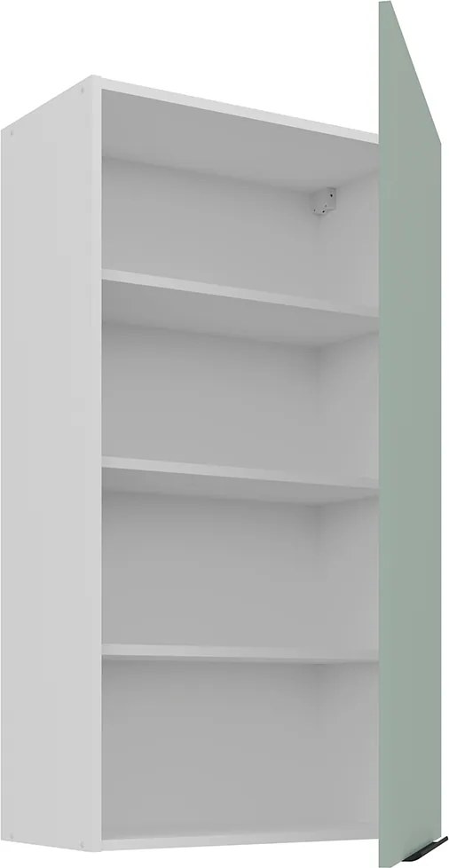Kuchyňská linka ARIA sb | 270x230 cm | UNI dvířka | bílá/aquamarine
