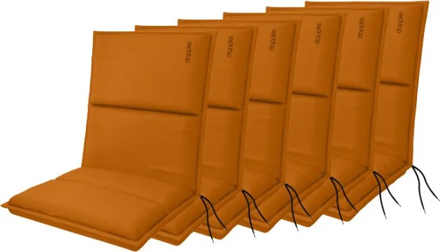Doppler CITY 4411 - set 6 ks polstrů na křeslo s nízkým opěradlem