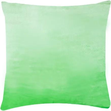 XPOSE ® Mikroplyšový povlak na polštář - letní zelená 40x40 cm