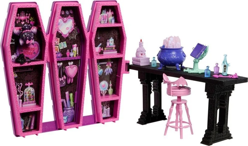 Mattel monster high tajná místnost s elixíry, jbf15