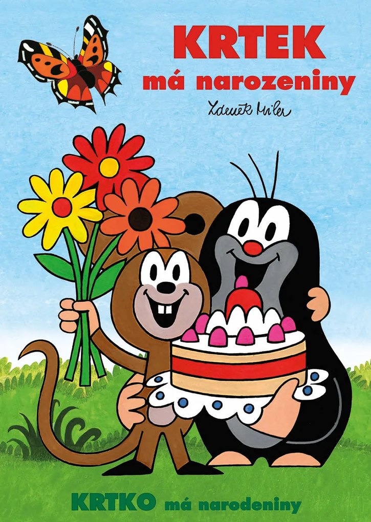 AKIM Omalovánky A4 (Krteček) Krtek má narozeniny 2 702993
