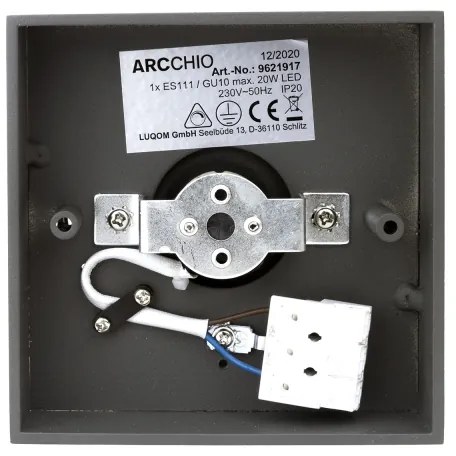 Arcchio - LED Bodové svítidlo MABEL 1xGU10/ES111/11,5W/230V