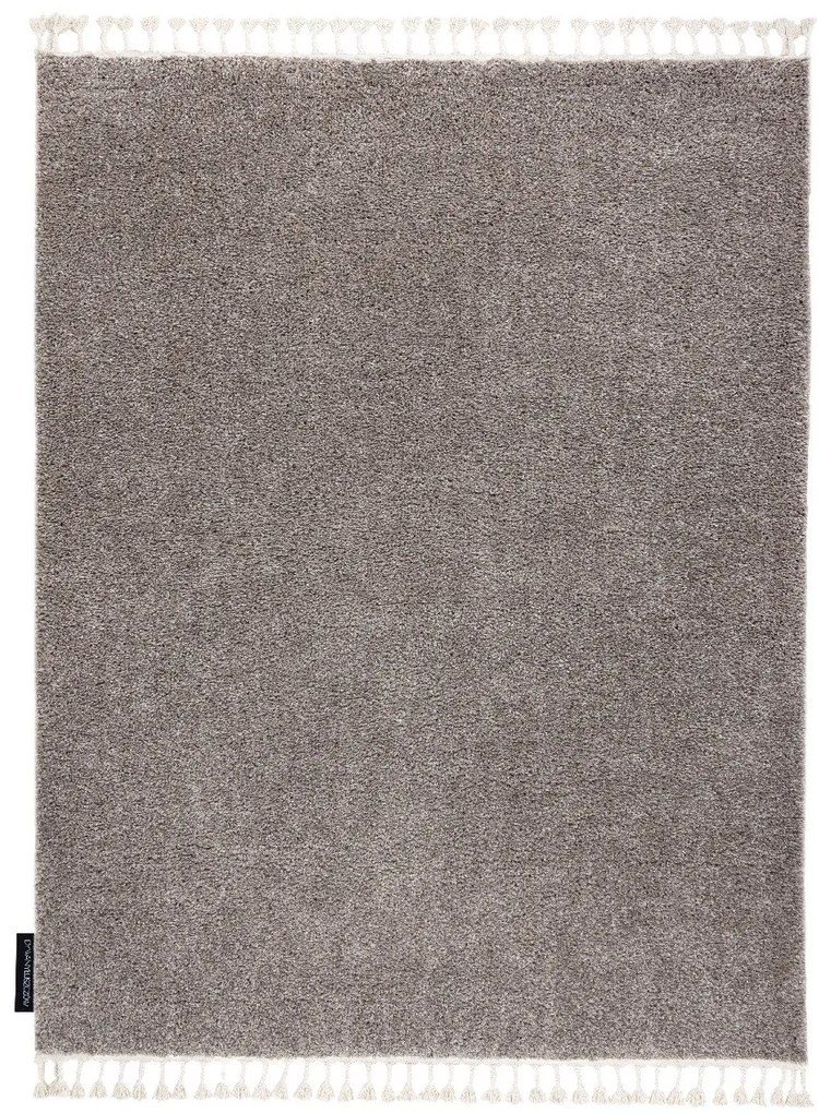 Dywany Łuszczów, Kusový koberec Berber 9000 brown, 160x220, hnědá, ložnice