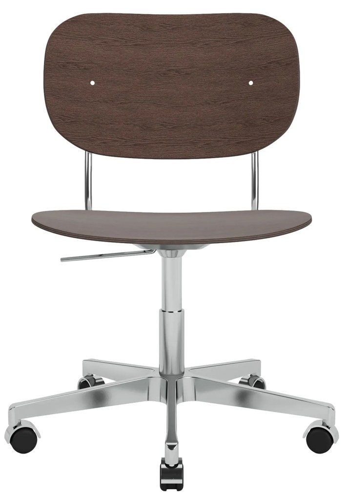 AUDO (MENU) Kancelářská židle Co Task Chair, Chrome / Dark Oak