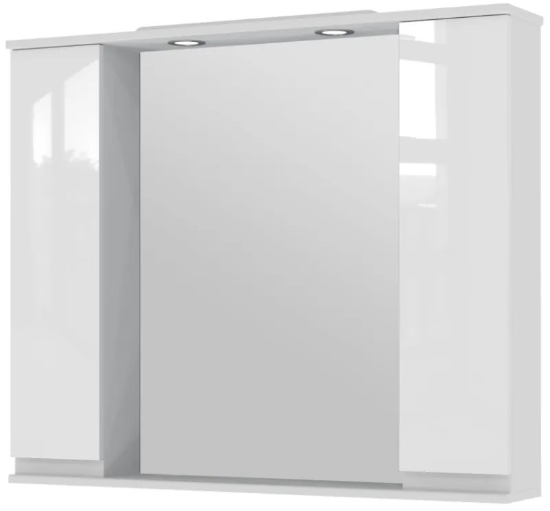 Lavedo Auriga 100 závěsná koupelnová skříňka se zrcadlem a LED osvětlením