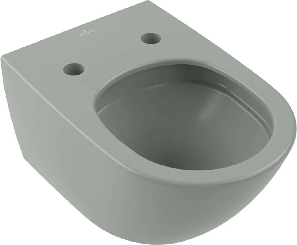 Villeroy & Boch Antao - Závěsné WC, DirectFlush, CeramicPlus, TwistFlush, Morning Green 4674T0R8