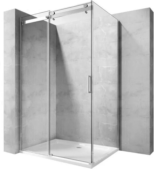 Kabina sprchová Nixon 80x100 - Profil dveří: pravé