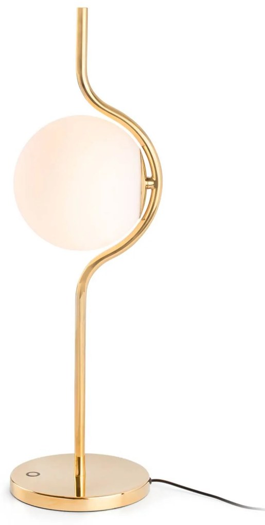 LED stolní lampa Le Vita s opálovým sklem
