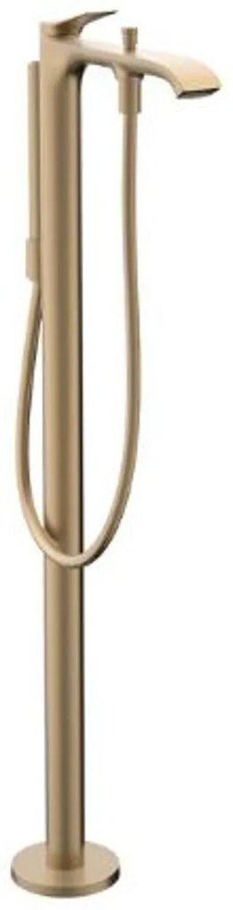Hansgrohe Vivenis - Vanová baterie do podlahy, s příslušenstvím, kartáčovaný bronz 75445140