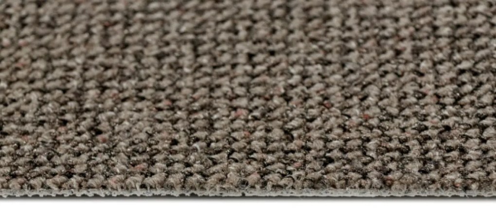 BALTA Metrážový koberec RE-TWEED 42 světle hnědý BARVA: Hnědá, ŠÍŘKA: 4 m, DRUH: smyčka