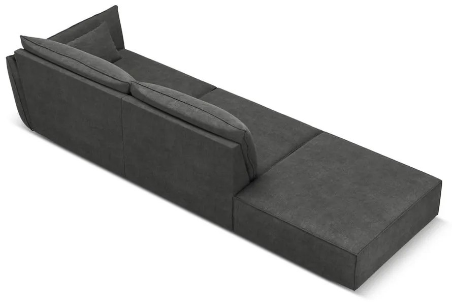 Šedá lenoška (pravý roh) Vanda – Mazzini Sofas