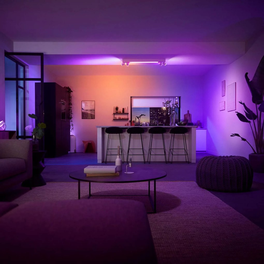 Philips Hue Centris, stropní spot 4 žárovky bílý