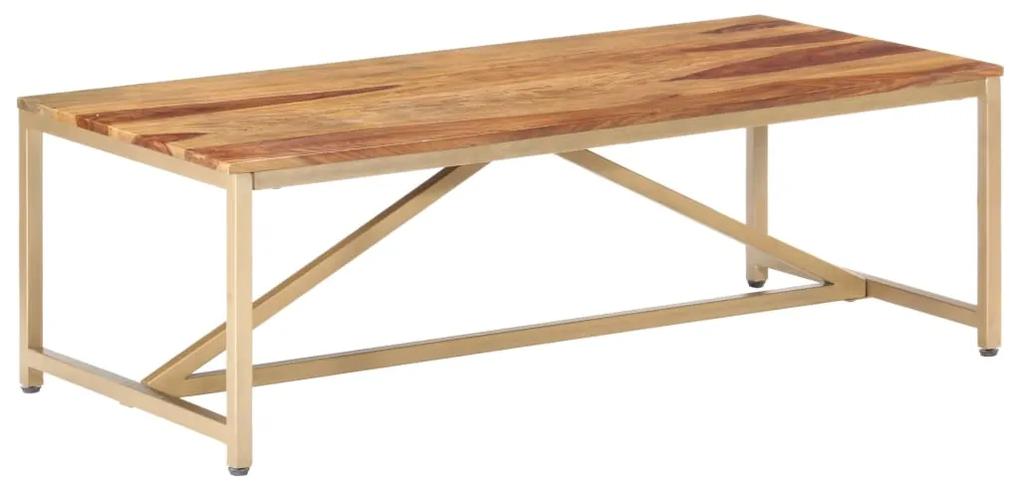 Konferenční stolek Lumber - masivní sheesham | 120x60x40 cm