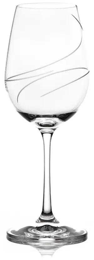 Crystalex Sklenice na bílé i červené víno Viola Dual 350 ml. 6 ks