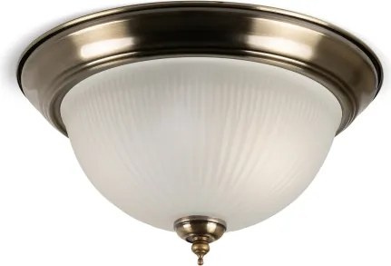BRILAGI - Stropní svítidlo FRESCO 2xE27/40W/230V pr. 28 cm mosaz