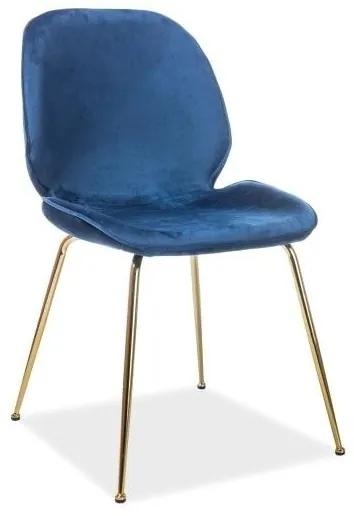 Jídelní židle Adrien / modrá