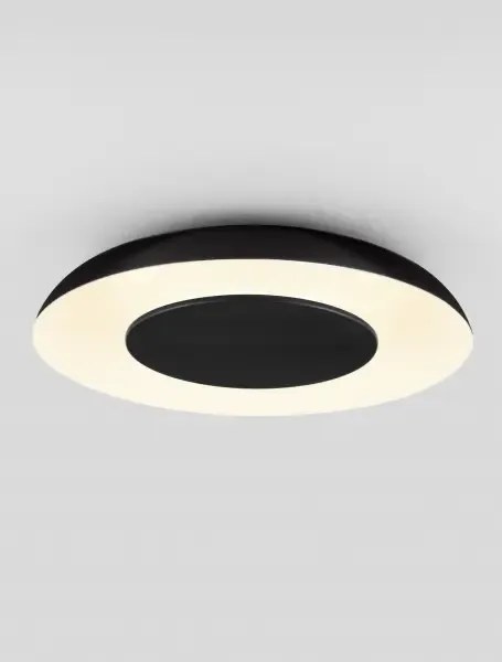 LED stmívatelné černo-bílé designové stropní svítidlo Epos