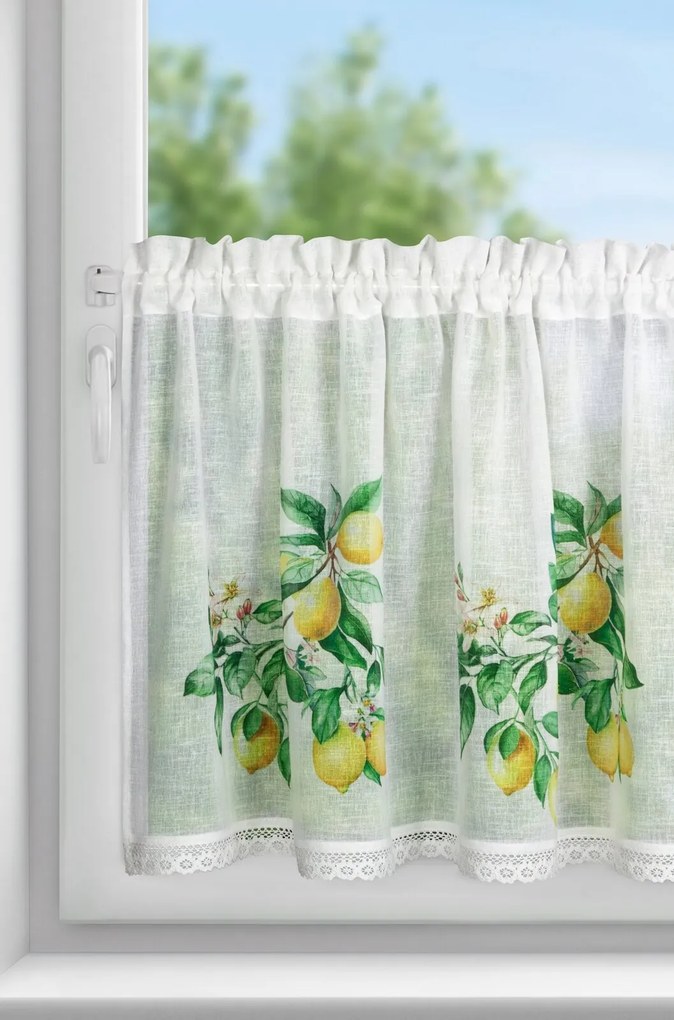 KRÁTKÁ ZÁCLONA NA PÁSCE CLOE 150X60 CM VÍCEBAREVNÁ