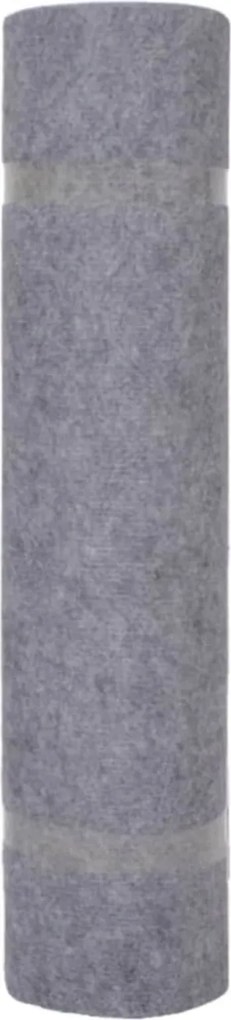Koberec Šedá 1,2 x 15 m Polyester 331338