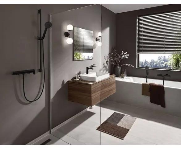 Hansgrohe Pulsify Select S Ruční sprcha 10,5 cm EcoSmart, černá mat 24101670