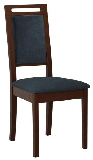 Čalouněná jídelní židle Heven XV, Barva dřeva: černý, Potah: Hygge D91