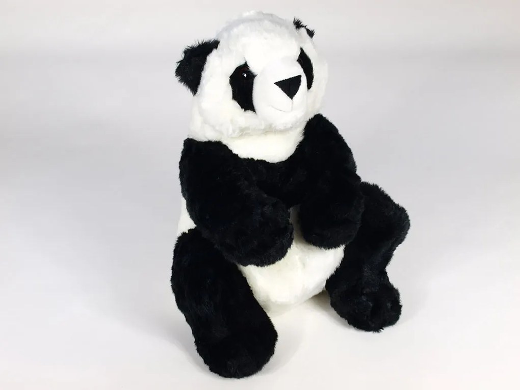 Rozkošná plyšová sedící panda, 56cm