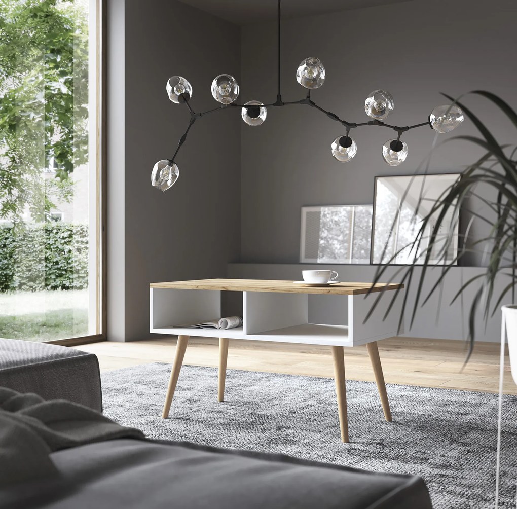 ADRK Furniture Konferenční stolek SANA 90x50