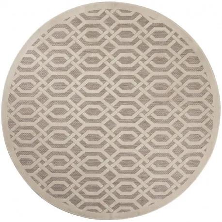 Flair Rugs koberce Kusový koberec Piatto Mondo Natural kruh Béžová, Rozměr 160x160 (průměr) kruh cm