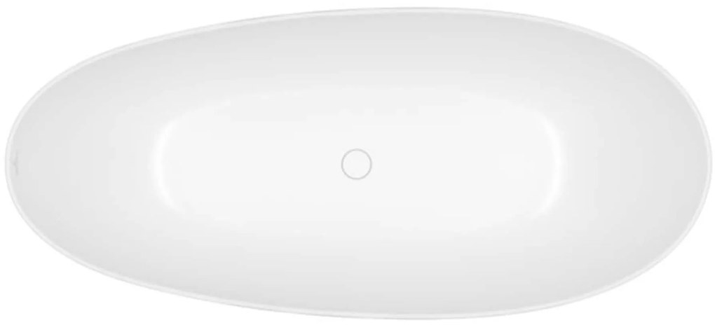 Villeroy & Boch Antao - Volně stojící vana 170x75 cm, Quaryl, Stone White UBQ170TAO7V-RW