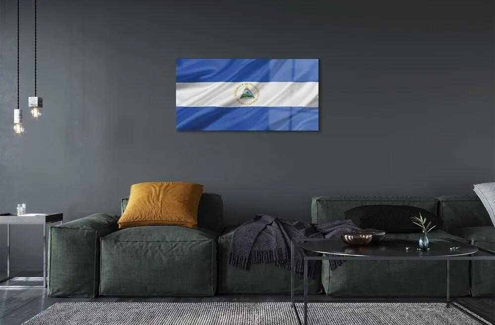 Obraz na skle Vlajka 140x70 cm