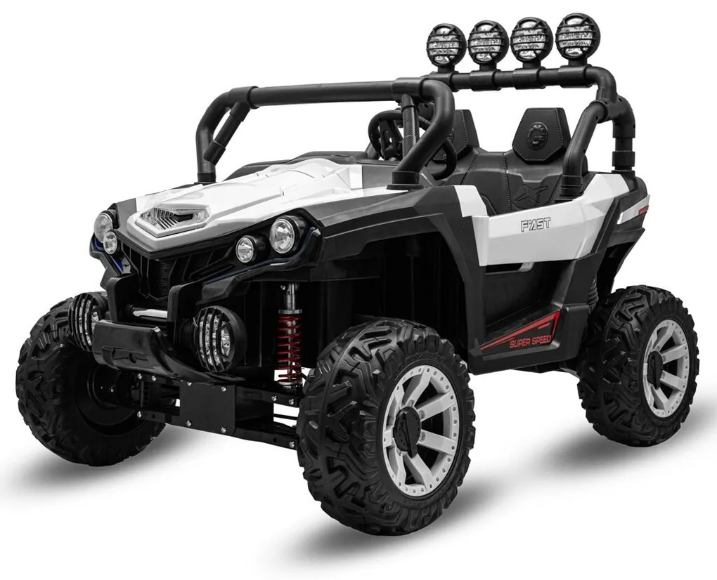 Elektrické autíčko Buggy Baby Mix Road 4x4 bílé
