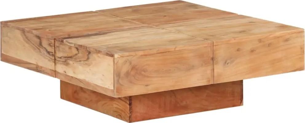vidaXL Konferenční stolek 80 x 80 x 28 cm masivní akáciové dřevo [323593]