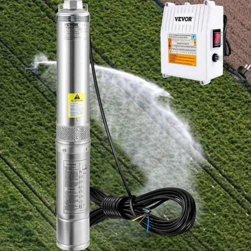 ponorné čerpadlo do hlubokých studní, 1100 W 230 V/50 Hz, 190 l/min 57 m