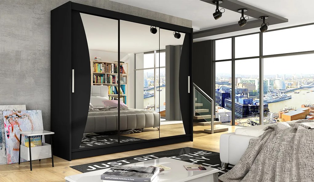 FALCO Skříň Astana IV černá