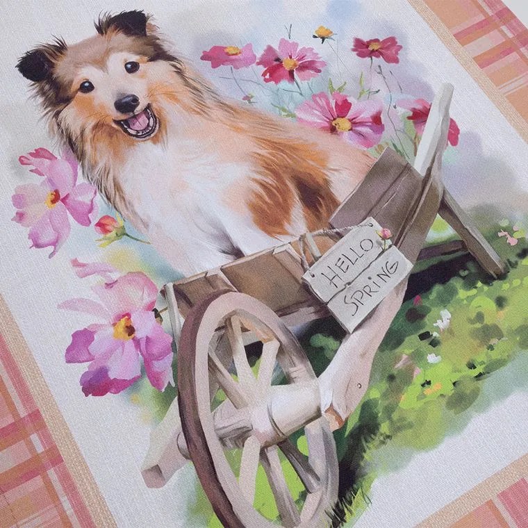 Kuchyňské utěrky ROZTOMILÍ PEJSCI 50 x 70 cm 2 ks