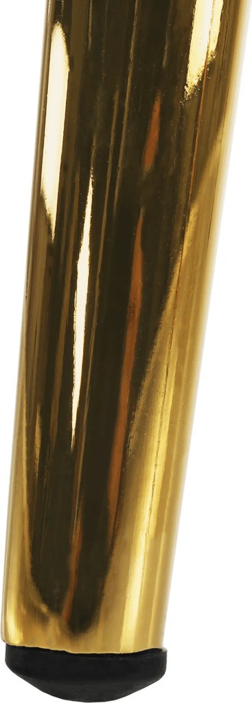 Jídelní židle, smaragdová / gold chrom-zlatý, PERLIA