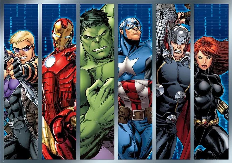 Postershop Fototapeta: Avengers (panel) - 254x368 cm