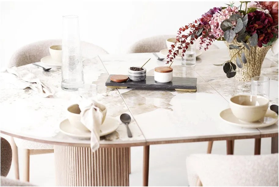Šedobéžová keramická váza (výška 23,5 cm) – House Nordic