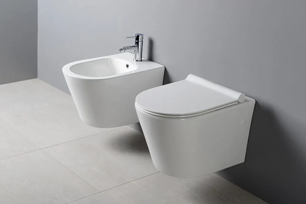 Sapho Sapho, PACO bidet závěsný, 36x52 cm, PZ2012