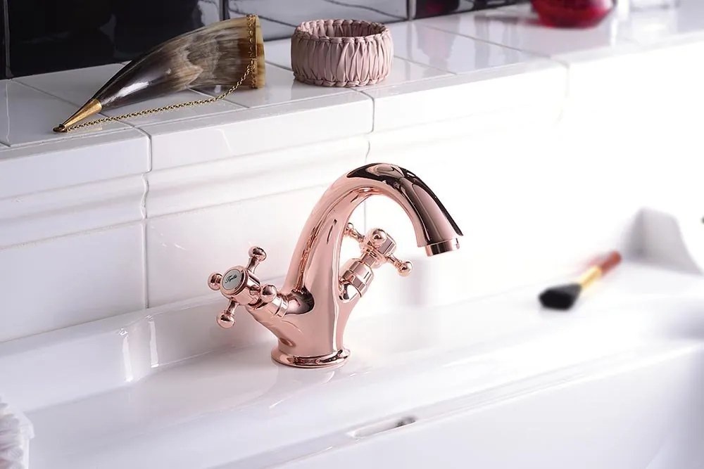 Sapho Sapho, ANTEA tříprvková umyvadlová baterie s výpustí, chrom