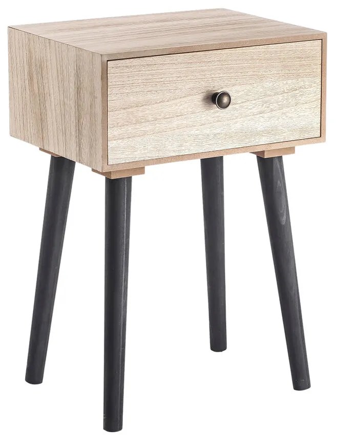Vinthera Noční stolek Moa, Přírodní 35 x 26 x 50 cm
