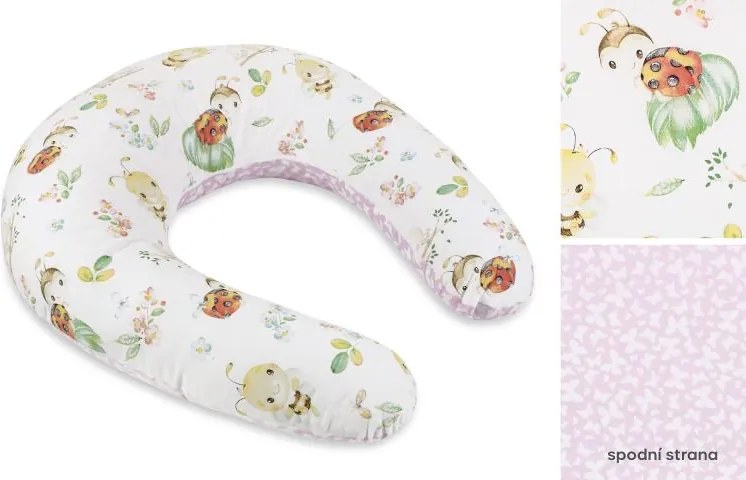 Bellatex Povlak na kojicí polštář na zip Zelená,Červená,Bílá 180 cm, po obvodu