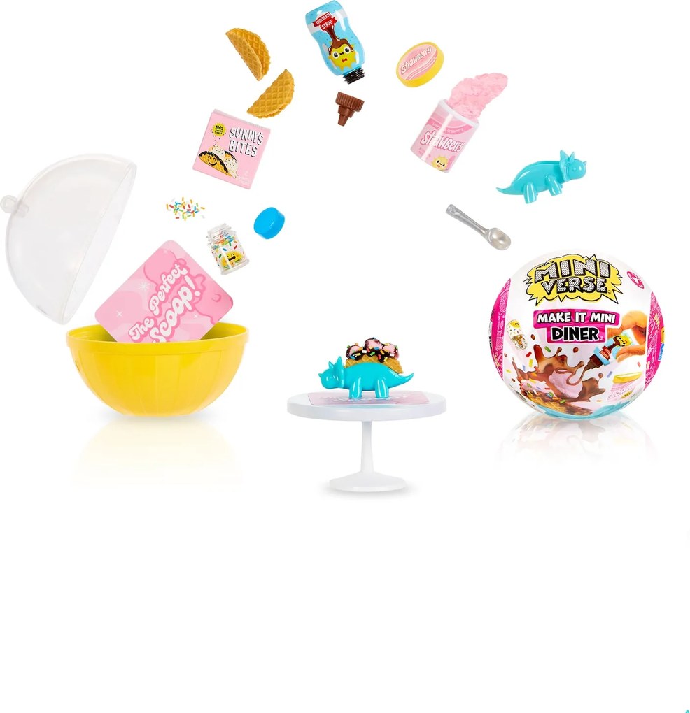 Sinsay - Kulička překvapení Miniverse Make It Mini Foods Diner – série 4 - vícebarevná