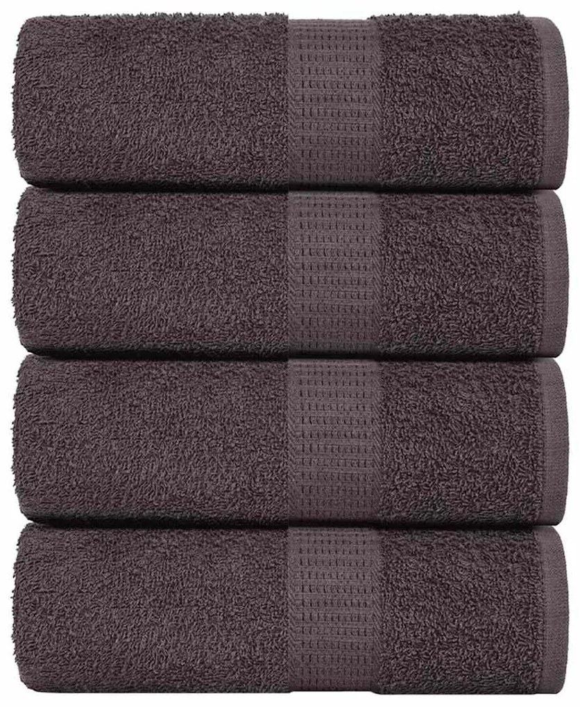 Mycí žínky FROGN 4 ks antracitové 15x21 cm 360 g/m² 136670